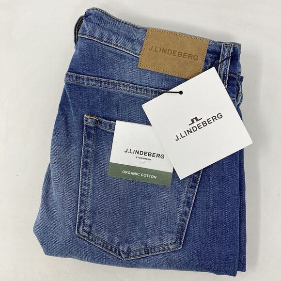 J. Lindeberg | Jeans | J Lindeberg Mens 332 Button Fly Cody Blue ...